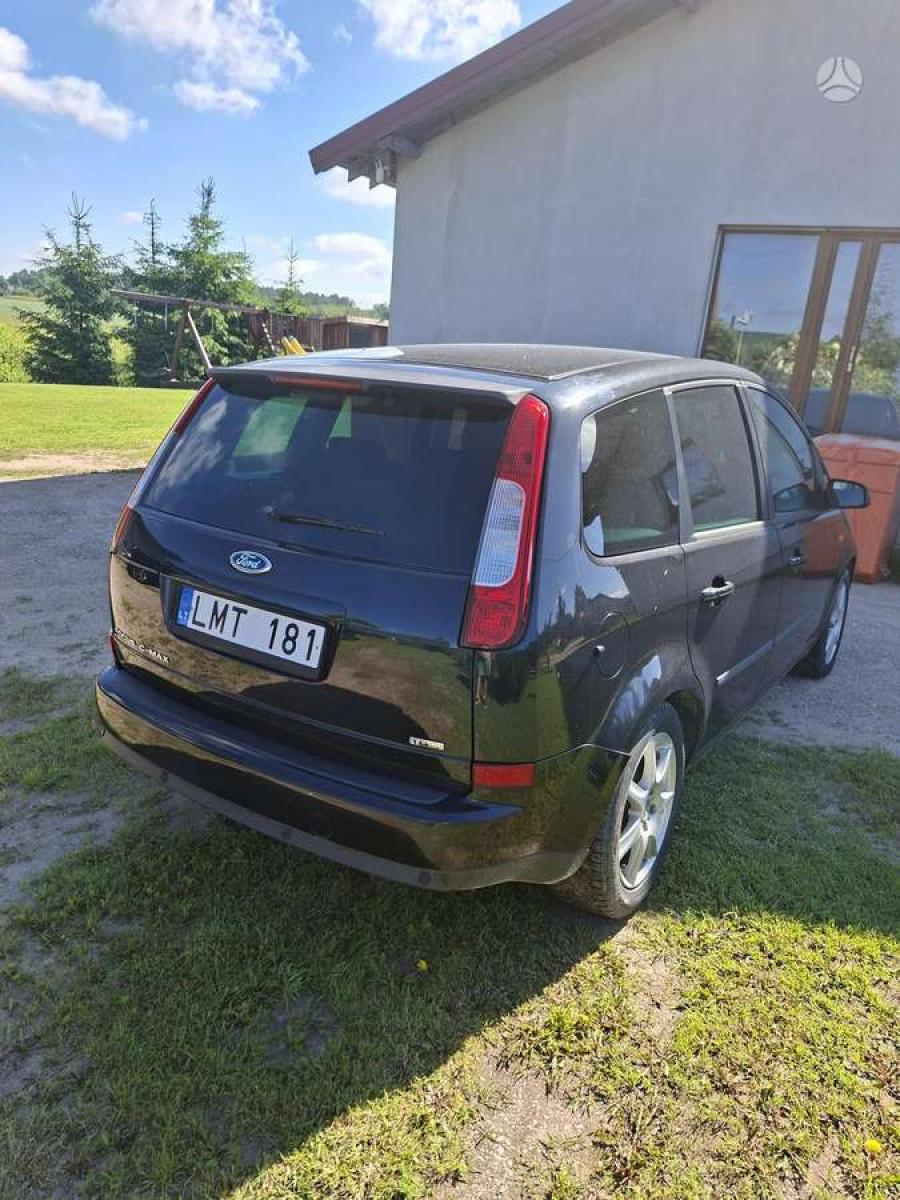 Melns Ford C-Max 2004 Mažeikiai, ar dzinēja tilpumu 1.56 L un nobraukumu 263 tūkst. km par 936 €, foto 3 vietnē AUTOMOTO.COM.LV
