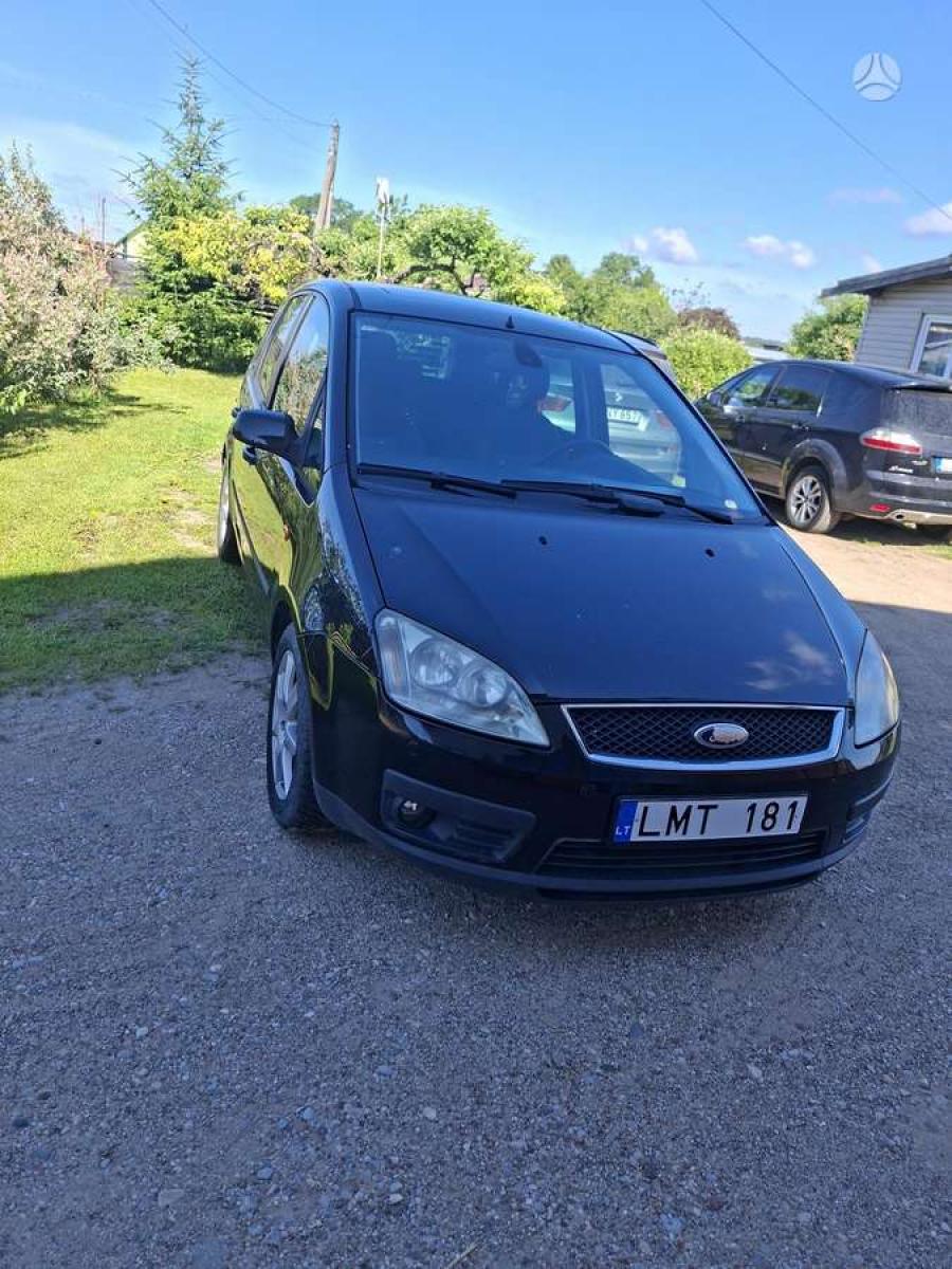 Melns Ford C-Max 2004 Mažeikiai, ar dzinēja tilpumu 1.56 L un nobraukumu 263 tūkst. km par 936 €, foto 4 vietnē AUTOMOTO.COM.LV