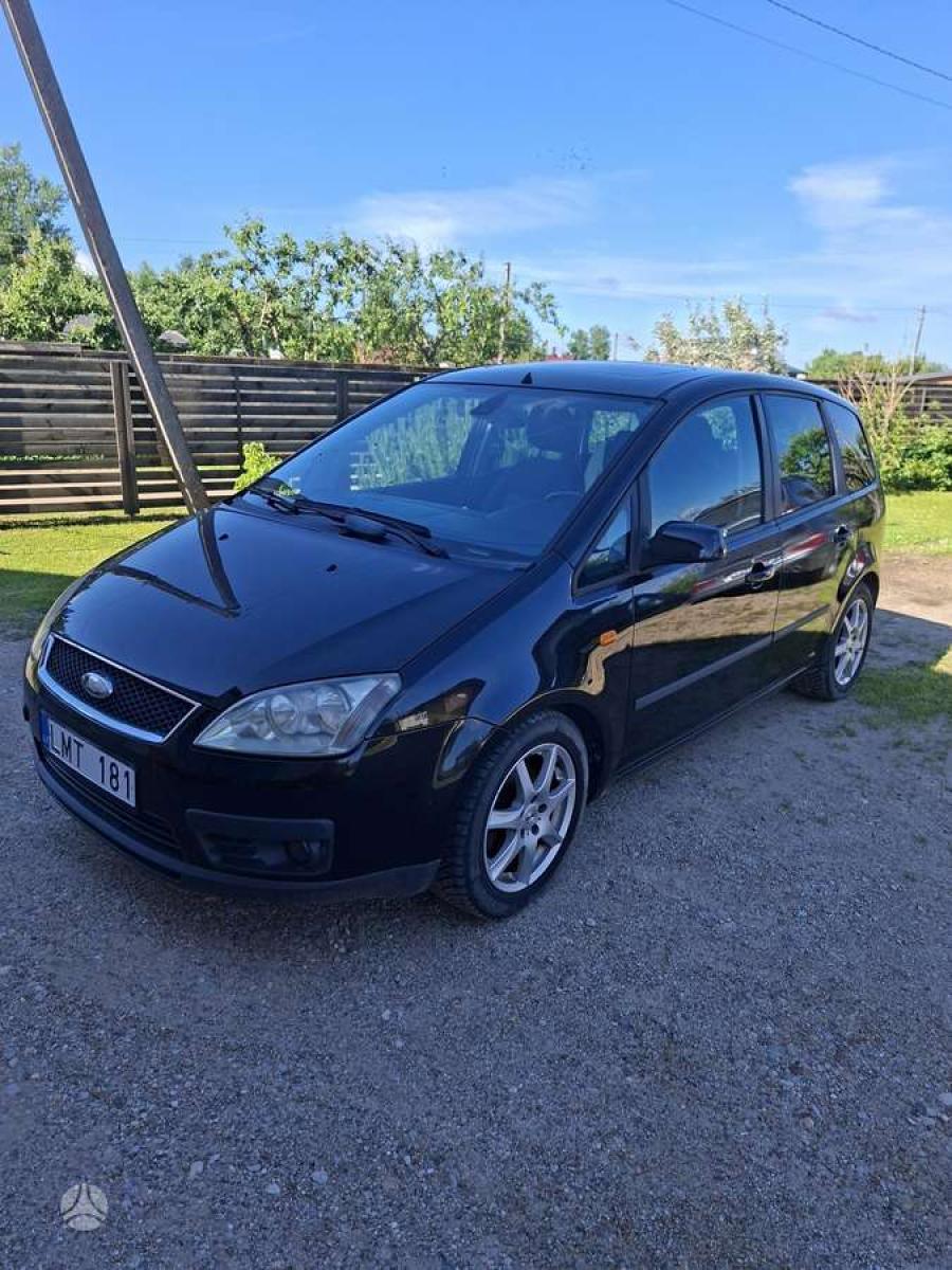 Melns Ford C-Max 2004 Mažeikiai, ar dzinēja tilpumu 1.56 L un nobraukumu 263 tūkst. km par 936 €, foto 5 vietnē AUTOMOTO.COM.LV