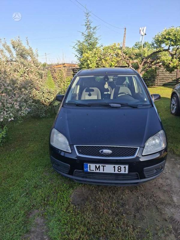 Black Ford C-Max 2004 in Mazeikiai, with an engine capacity of 1.56 L and mileage of 263 thousand km for 936 €, photo 5 on AUTOMOTO.COM.LV