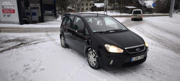 Black Ford C-Max 2007 in Vilnius, with an engine capacity of 2.00 L and mileage of 288 thousand km for 750 €, photo 1 on AUTOMOTO.COM.LV