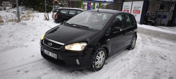 Black Ford C-Max 2007 in Vilnius, with an engine capacity of 2.00 L and mileage of 288 thousand km for 750 €, photo 2 on AUTOMOTO.COM.LV