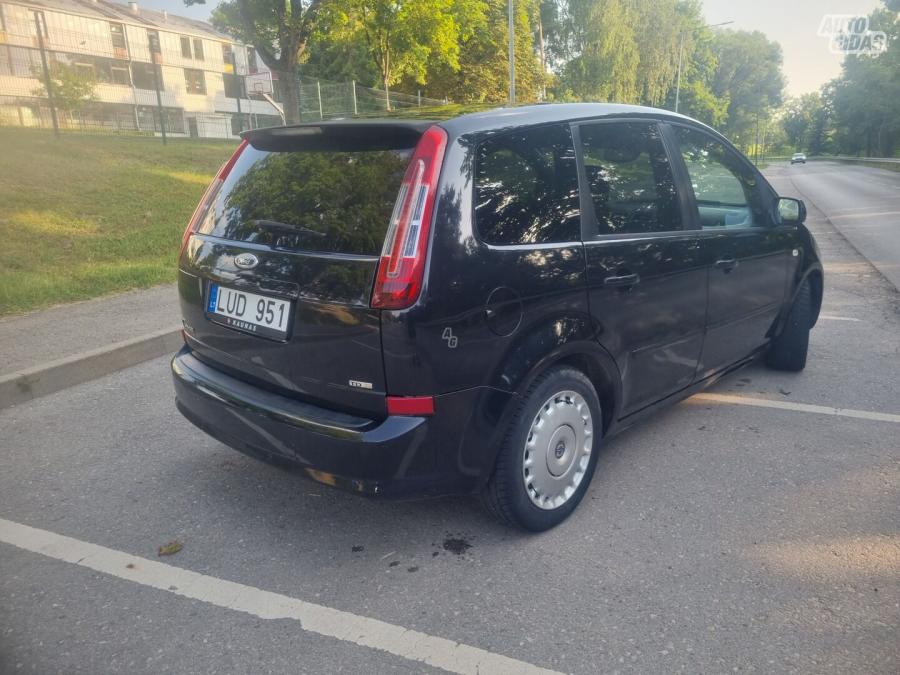 Melns Ford C-Max 2009 Kauņa, ar dzinēja tilpumu 1.60 L un nobraukumu 285 tūkst. km par 1250 €, foto 4 vietnē AUTOMOTO.COM.LV