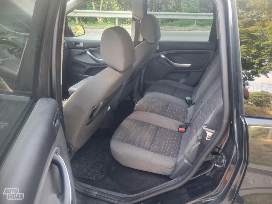 Melns Ford C-Max 2009 Kauņa, ar dzinēja tilpumu 1.60 L un nobraukumu 285 tūkst. km par 1250 €, foto 6 vietnē AUTOMOTO.COM.LV