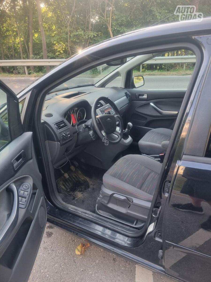 Melns Ford C-Max 2009 Kauņa, ar dzinēja tilpumu 1.60 L un nobraukumu 285 tūkst. km par 1250 €, foto 8 vietnē AUTOMOTO.COM.LV