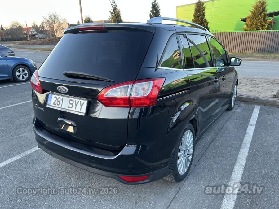 Melns Ford C-Max 2012 Tallina, ar dzinēja tilpumu 2.00 L un nobraukumu 254 tūkst. km par 4500 €, foto 7 vietnē AUTOMOTO.COM.LV