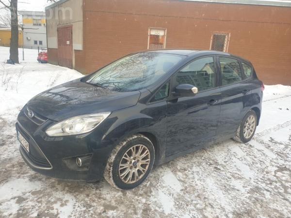 Black Ford C-Max 2013 in Riga, with an engine capacity of 1.60 L and mileage of 458 thousand km for 2490 €, photo 2 on AUTOMOTO.COM.LV