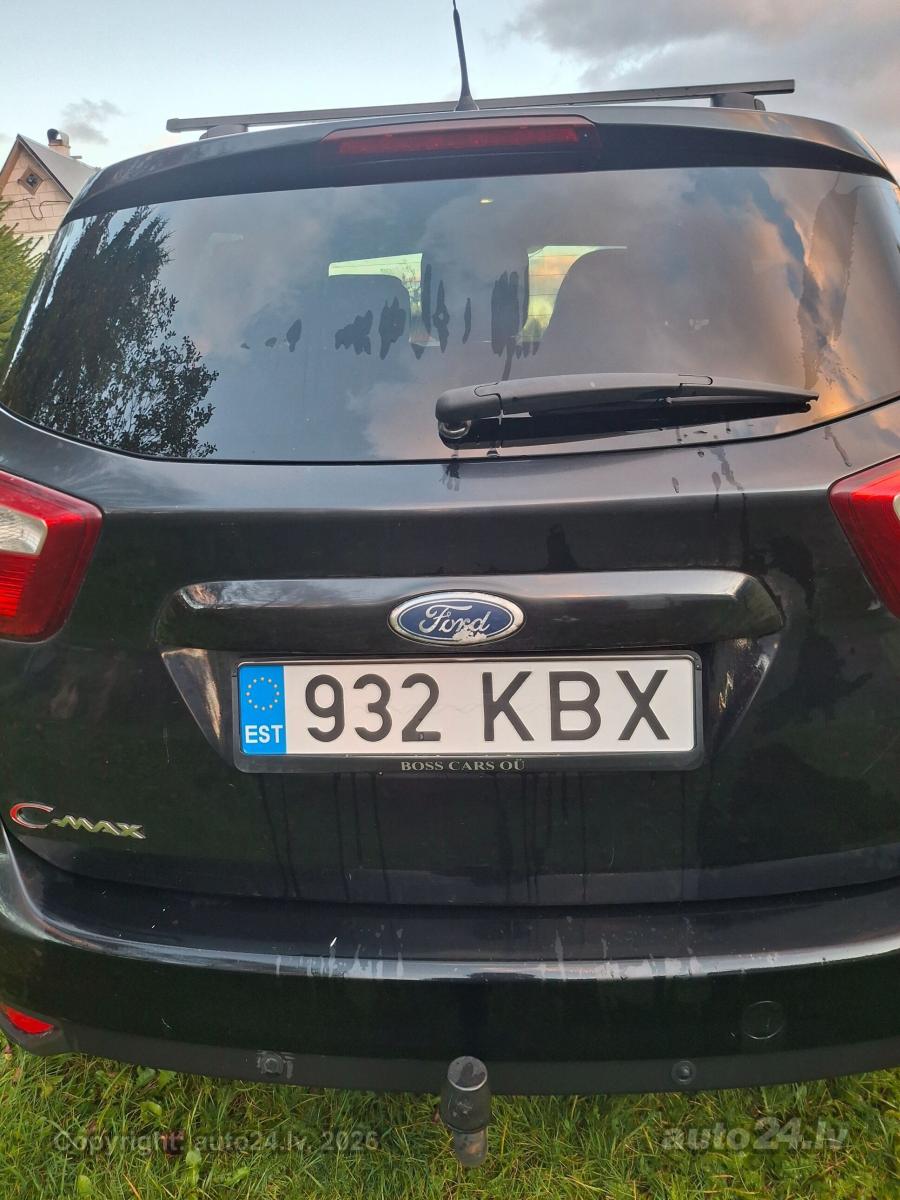 Black Ford C-Max 2013 in Tallinn, with an engine capacity of 2.00 L and mileage of 233 thousand km for 6200 €, photo 6 on AUTOMOTO.COM.LV