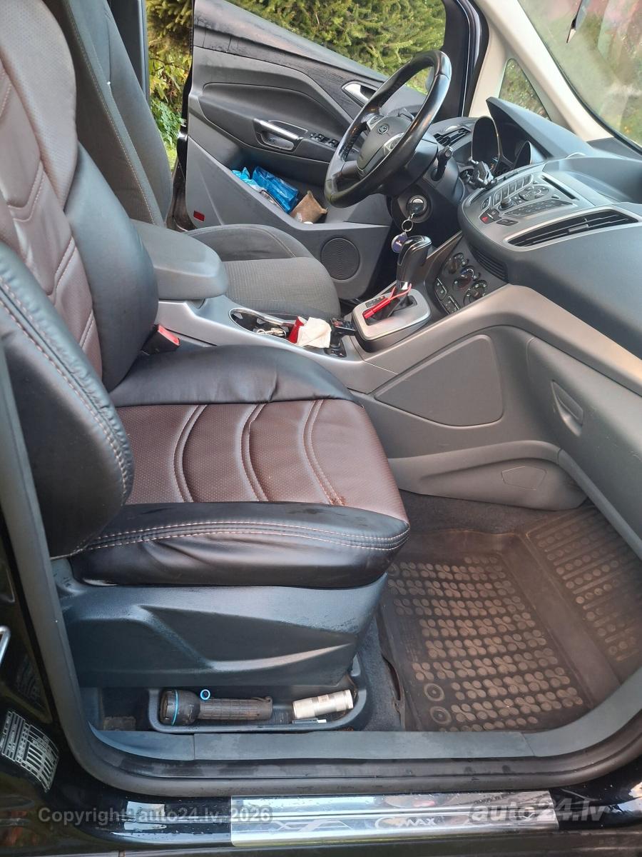 Black Ford C-Max 2013 in Tallinn, with an engine capacity of 2.00 L and mileage of 233 thousand km for 6200 €, photo 11 on AUTOMOTO.COM.LV