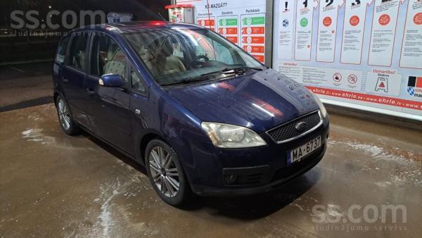 Zils Ford C-Max 2004 Ogre, ar dzinēja tilpumu 2.00 L un nobraukumu 294 tūkst. km par 1400 €, foto 1 vietnē AUTOMOTO.COM.LV