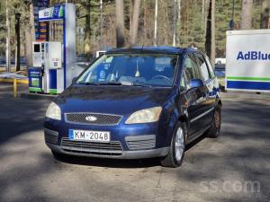 Blue Ford C-Max 2004 in Riga, with an engine capacity of 1.60 L and mileage of 370 thousand km for 850 €, photo 3 on AUTOMOTO.COM.LV