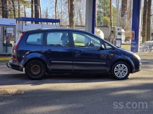 Blue Ford C-Max 2004 in Riga, with an engine capacity of 1.60 L and mileage of 370 thousand km for 850 €, photo 6 on AUTOMOTO.COM.LV