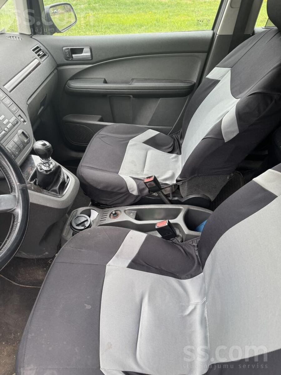Blue Ford C-Max 2006 in Riga, with an engine capacity of 2.00 L and mileage of 290 thousand km for 1300 €, photo 5 on AUTOMOTO.COM.LV