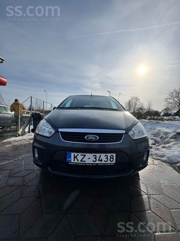 Zils Ford C-Max 2008 Rēzekne, ar dzinēja tilpumu 1.80 L un nobraukumu 218 tūkst. km par 1950 €, foto 1 vietnē AUTOMOTO.COM.LV
