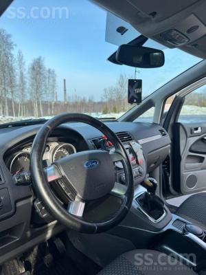 Zils Ford C-Max 2008 Rēzekne, ar dzinēja tilpumu 1.80 L un nobraukumu 218 tūkst. km par 1950 €, foto 6 vietnē AUTOMOTO.COM.LV