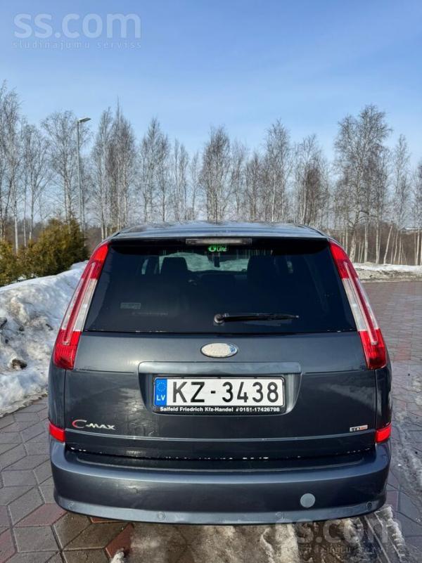 Zils Ford C-Max 2008 Rēzekne, ar dzinēja tilpumu 1.80 L un nobraukumu 218 tūkst. km par 1950 €, foto 9 vietnē AUTOMOTO.COM.LV