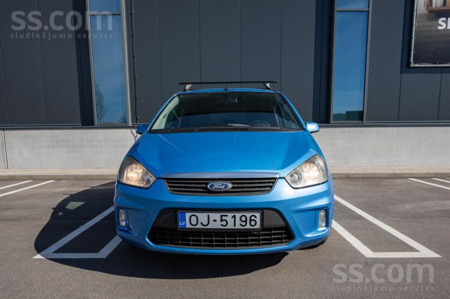 Blue Ford C-Max 2008 in Riga, with an engine capacity of 1.80 L and mileage of 283 thousand km for 1500 €, photo 4 on AUTOMOTO.COM.LV