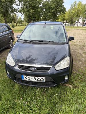 Zils Ford C-Max 2008 Rīga, ar dzinēja tilpumu 1.60 L un nobraukumu 295 tūkst. km par 1300 €, foto  vietnē AUTOMOTO.COM.LV