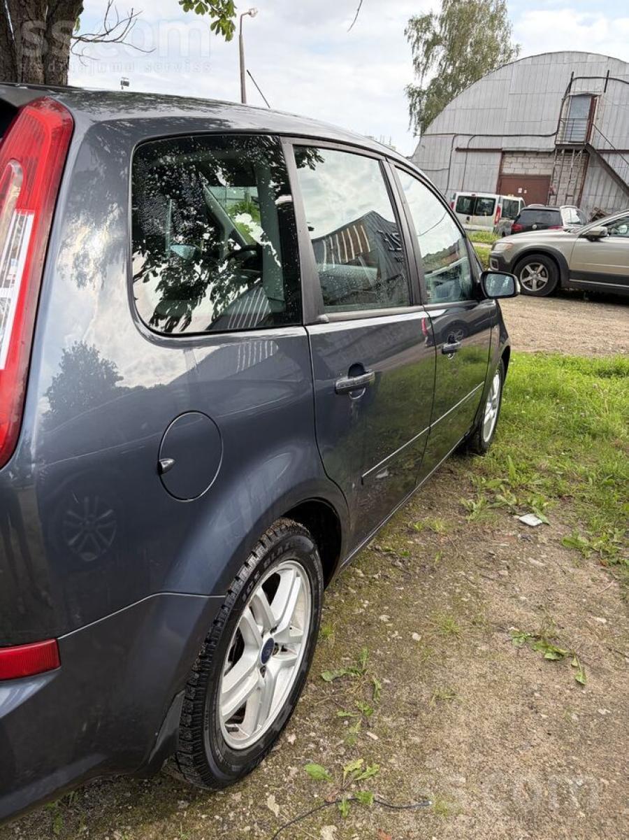 Zils Ford C-Max 2008 Rīga, ar dzinēja tilpumu 1.60 L un nobraukumu 295 tūkst. km par 1300 €, foto 5 vietnē AUTOMOTO.COM.LV