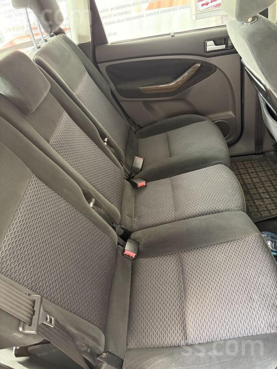Zils Ford C-Max 2008 Rīga, ar dzinēja tilpumu 1.60 L un nobraukumu 295 tūkst. km par 1300 €, foto 7 vietnē AUTOMOTO.COM.LV