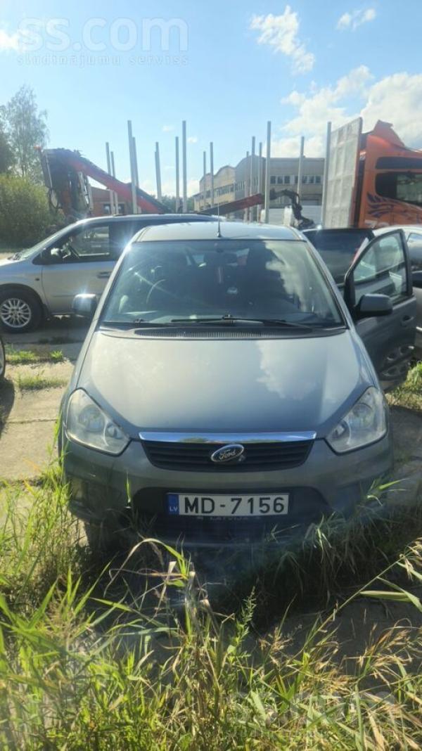 Blue Ford C-Max 2009 in Cesis, with an engine capacity of 1.60 L and mileage of 300 thousand km for 450 €, photo 3 on AUTOMOTO.COM.LV