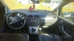 Blue Ford C-Max 2009 in Cesis, with an engine capacity of 1.60 L and mileage of 300 thousand km for 450 €, photo 7 on AUTOMOTO.COM.LV
