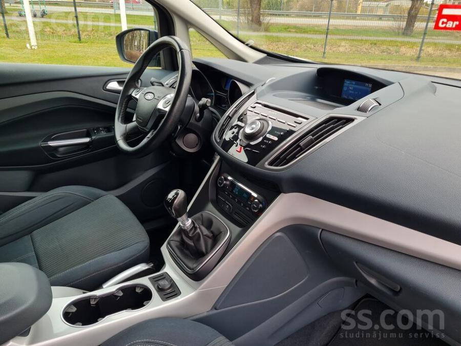 Zils Ford C-Max 2011 Ogre, ar dzinēja tilpumu 1.60 L un nobraukumu 0 tūkst. km par 4770 €, foto 30 vietnē AUTOMOTO.COM.LV