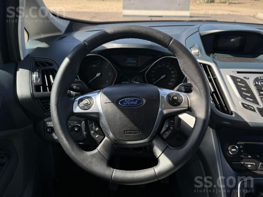 Zils Ford C-Max 2012 Liepāja, ar dzinēja tilpumu 1.60 L un nobraukumu 236 tūkst. km par 4800 €, foto 19 vietnē AUTOMOTO.COM.LV