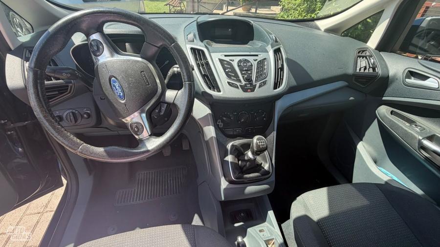 Blue Ford C-Max 2013 in Vilnius, with an engine capacity of 1.00 L and mileage of 240 thousand km for 1600 €, photo 6 on AUTOMOTO.COM.LV