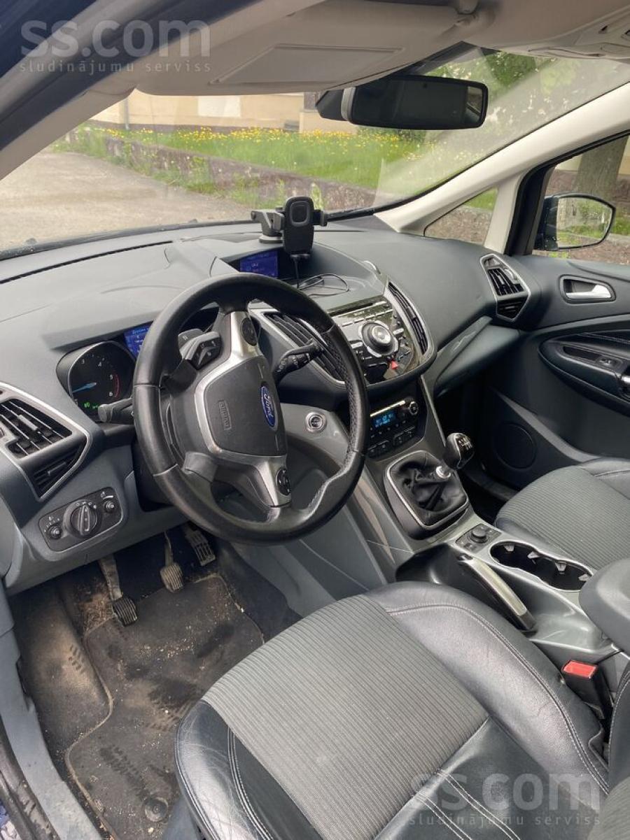 Zils Ford C-Max 2013 Jelgava, ar dzinēja tilpumu 2.00 L un nobraukumu 234 tūkst. km par 5000 €, foto 6 vietnē AUTOMOTO.COM.LV