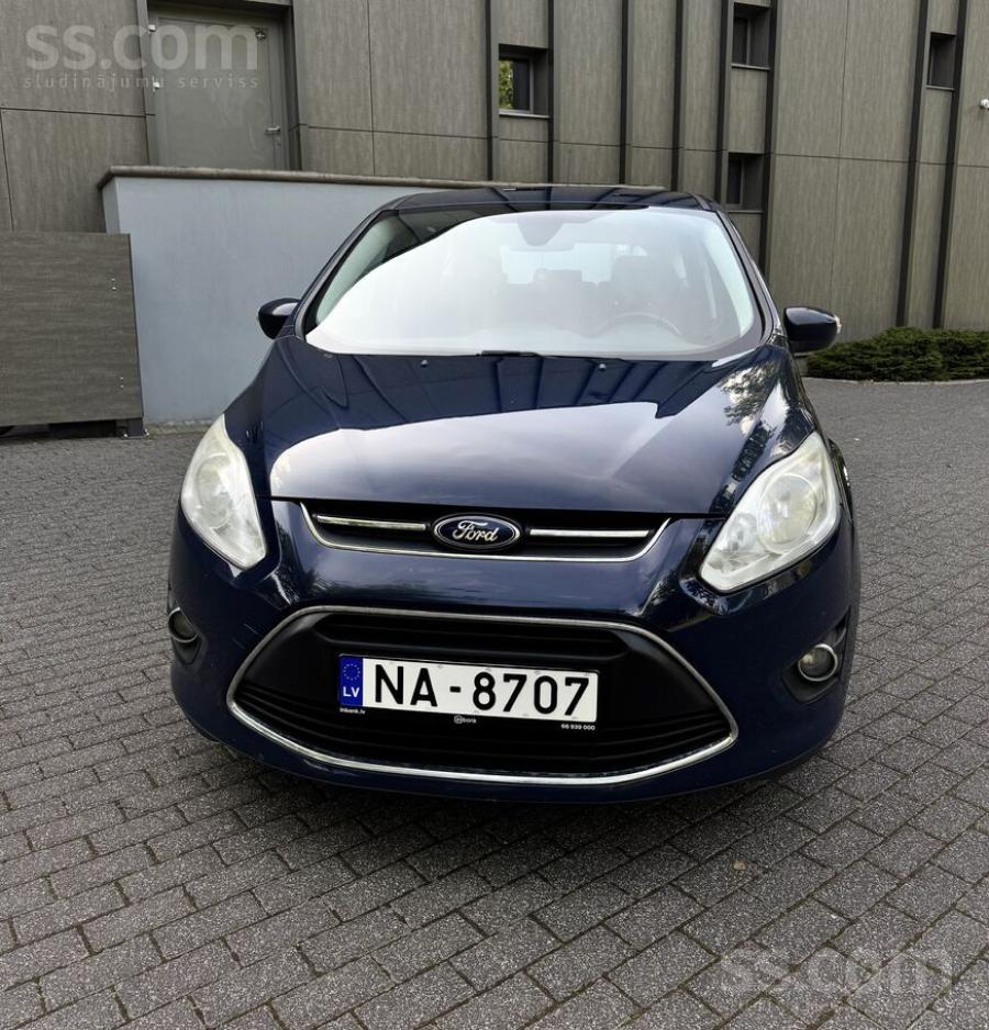 Zils Ford C-Max 2014 Rīga, ar dzinēja tilpumu 1.60 L un nobraukumu 170 tūkst. km par 4100 €, foto 3 vietnē AUTOMOTO.COM.LV