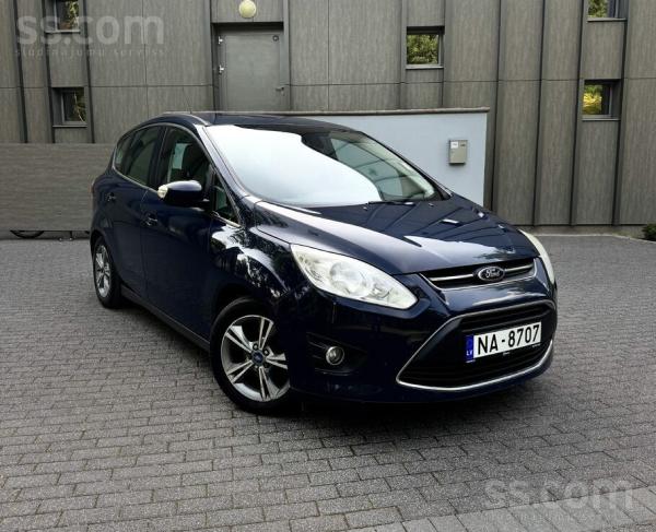 Zils Ford C-Max 2014 Rīga, ar dzinēja tilpumu 1.60 L un nobraukumu 170 tūkst. km par 4100 €, foto 4 vietnē AUTOMOTO.COM.LV