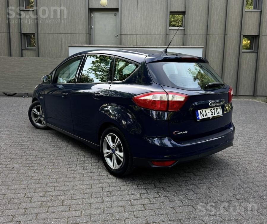 Zils Ford C-Max 2014 Rīga, ar dzinēja tilpumu 1.60 L un nobraukumu 170 tūkst. km par 4100 €, foto 5 vietnē AUTOMOTO.COM.LV