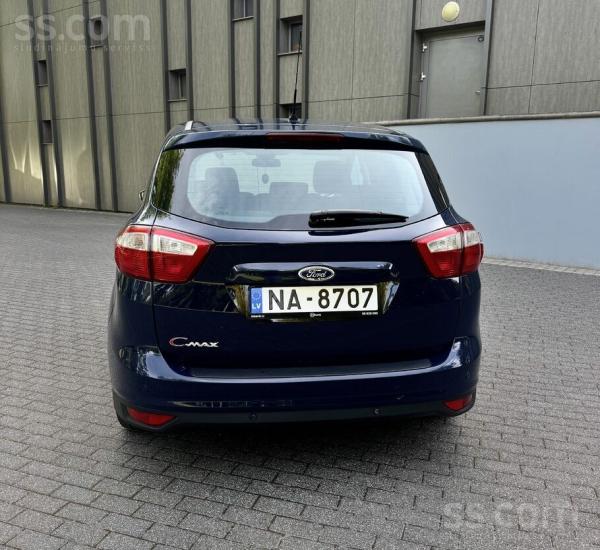 Zils Ford C-Max 2014 Rīga, ar dzinēja tilpumu 1.60 L un nobraukumu 170 tūkst. km par 4100 €, foto 6 vietnē AUTOMOTO.COM.LV