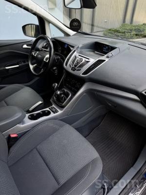 Zils Ford C-Max 2014 Rīga, ar dzinēja tilpumu 1.60 L un nobraukumu 170 tūkst. km par 4100 €, foto 9 vietnē AUTOMOTO.COM.LV