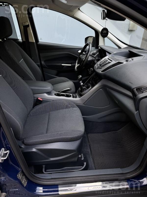 Zils Ford C-Max 2014 Rīga, ar dzinēja tilpumu 1.60 L un nobraukumu 170 tūkst. km par 4100 €, foto 11 vietnē AUTOMOTO.COM.LV