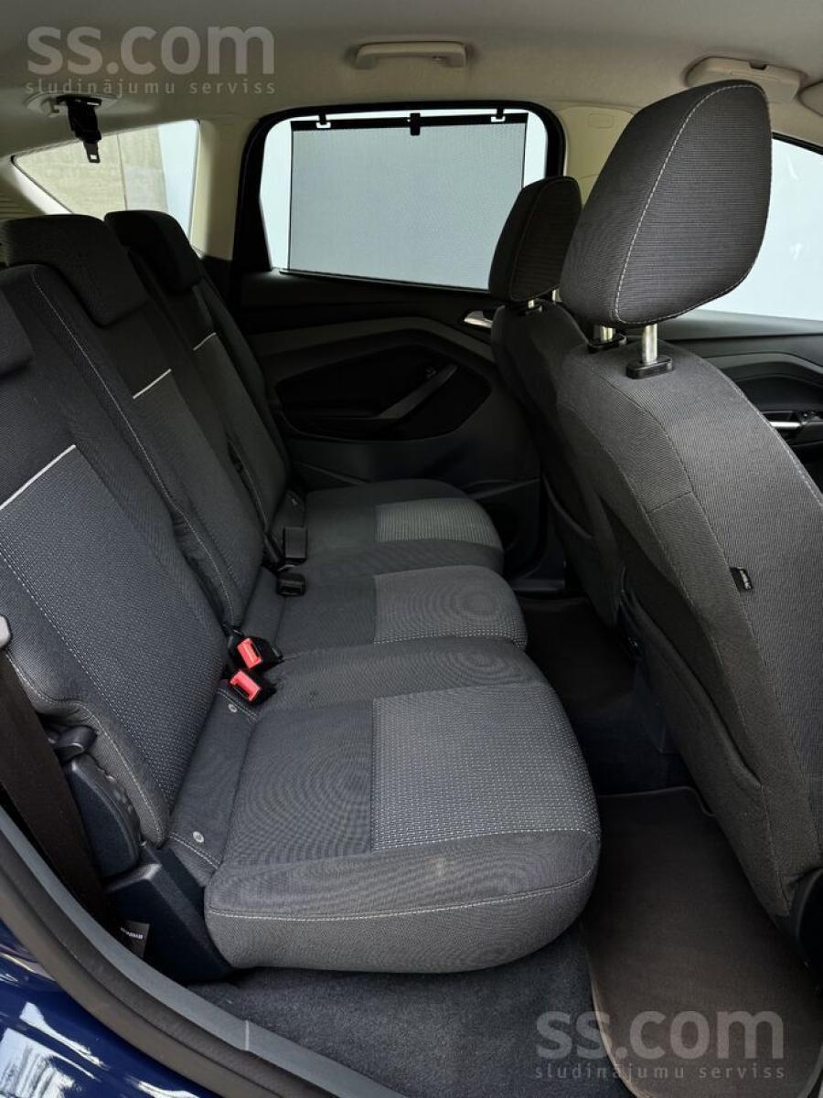 Zils Ford C-Max 2014 Rīga, ar dzinēja tilpumu 1.60 L un nobraukumu 170 tūkst. km par 4100 €, foto 14 vietnē AUTOMOTO.COM.LV