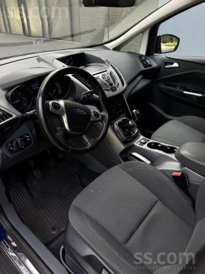 Zils Ford C-Max 2014 Rīga, ar dzinēja tilpumu 1.60 L un nobraukumu 170 tūkst. km par 4100 €, foto 17 vietnē AUTOMOTO.COM.LV