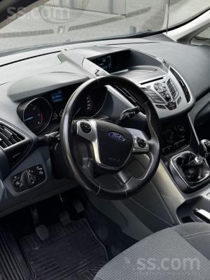 Zils Ford C-Max 2014 Rīga, ar dzinēja tilpumu 1.60 L un nobraukumu 170 tūkst. km par 4100 €, foto 18 vietnē AUTOMOTO.COM.LV