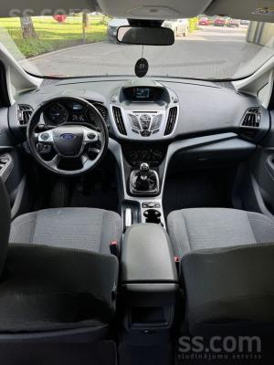 Zils Ford C-Max 2014 Rīga, ar dzinēja tilpumu 1.60 L un nobraukumu 170 tūkst. km par 4100 €, foto 20 vietnē AUTOMOTO.COM.LV