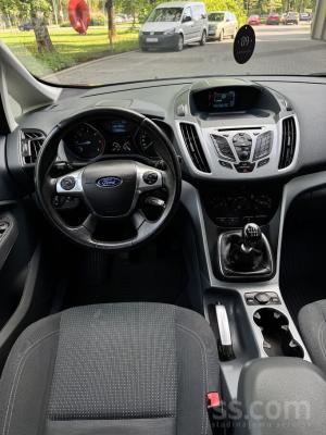 Zils Ford C-Max 2014 Rīga, ar dzinēja tilpumu 1.60 L un nobraukumu 170 tūkst. km par 4100 €, foto 23 vietnē AUTOMOTO.COM.LV