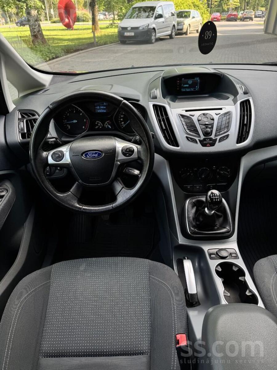 Zils Ford C-Max 2014 Rīga, ar dzinēja tilpumu 1.60 L un nobraukumu 170 tūkst. km par 4100 €, foto 23 vietnē AUTOMOTO.COM.LV