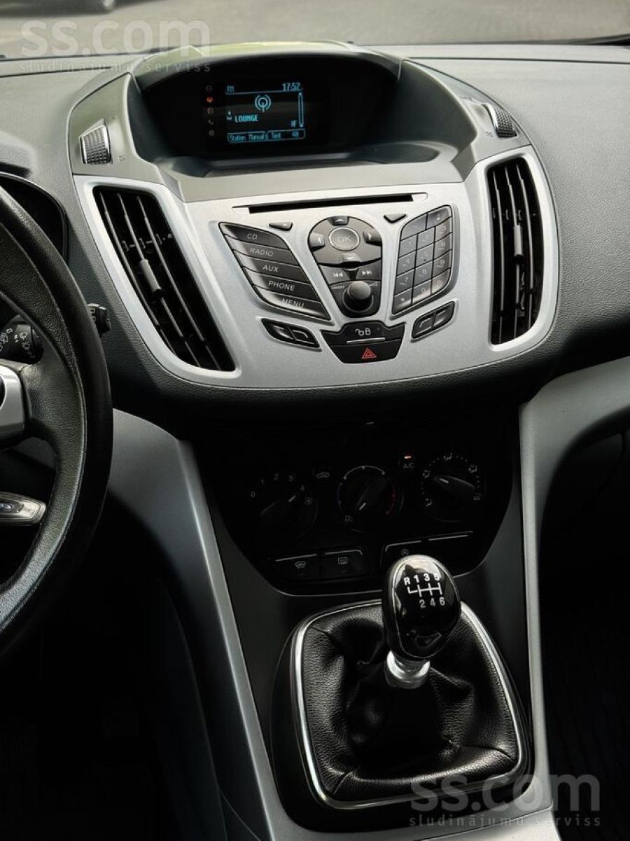 Zils Ford C-Max 2014 Rīga, ar dzinēja tilpumu 1.60 L un nobraukumu 170 tūkst. km par 4100 €, foto 24 vietnē AUTOMOTO.COM.LV