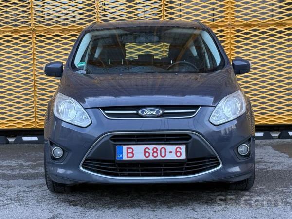 Blue Ford C-Max 2015 in Ogre, with an engine capacity of 1.60 L and mileage of 158 thousand km for 5995 €, photo 2 on AUTOMOTO.COM.LV