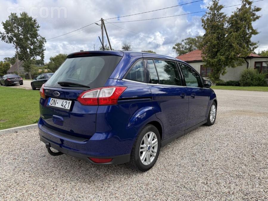 Zils Ford C-Max 2015 Ventspils, ar dzinēja tilpumu 2.00 L un nobraukumu 177 tūkst. km par 5990 €, foto 7 vietnē AUTOMOTO.COM.LV