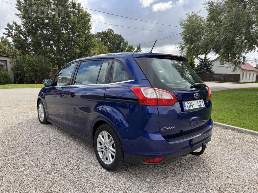 Zils Ford C-Max 2015 Ventspils, ar dzinēja tilpumu 2.00 L un nobraukumu 177 tūkst. km par 5990 €, foto 9 vietnē AUTOMOTO.COM.LV