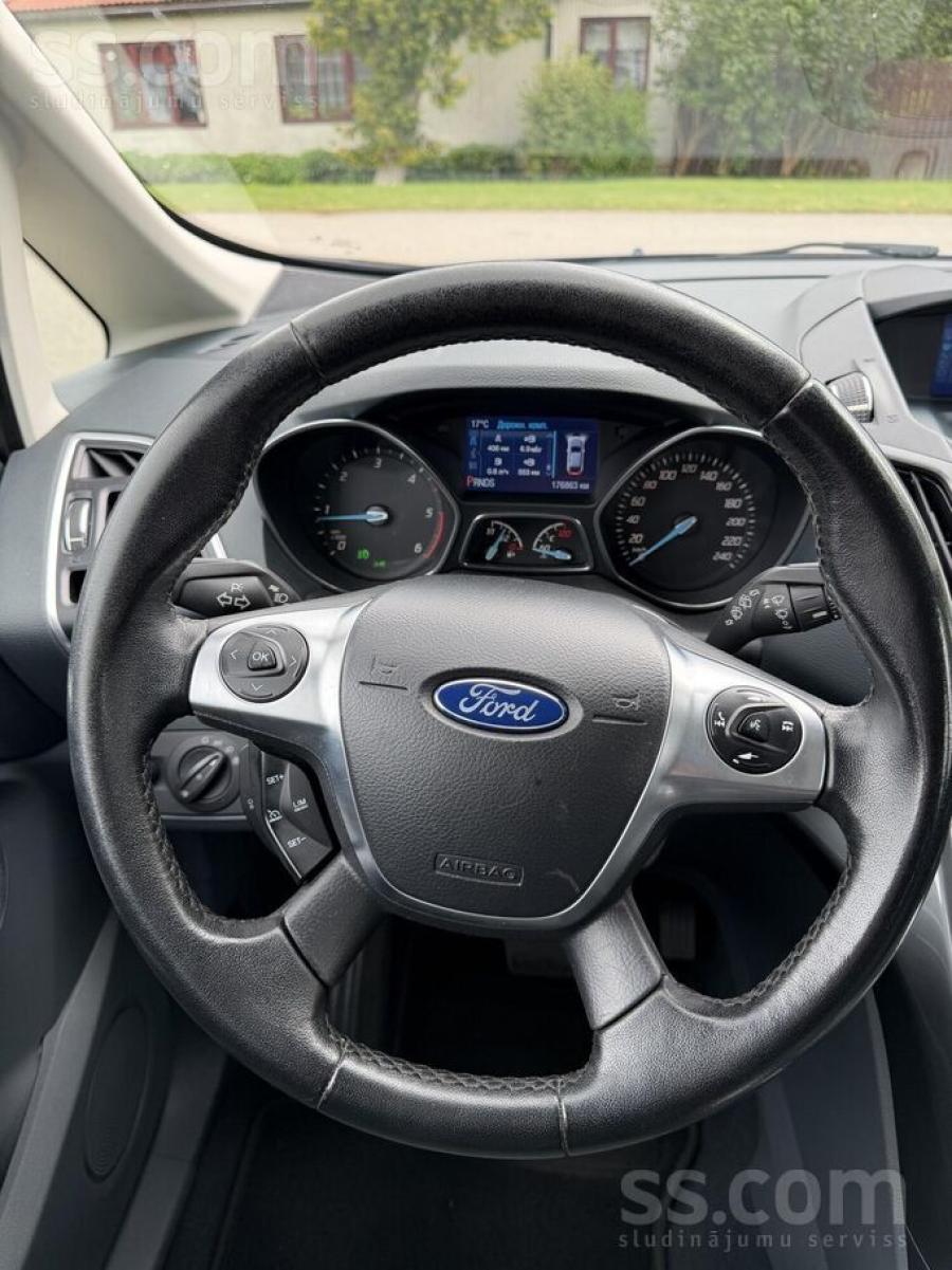 Zils Ford C-Max 2015 Ventspils, ar dzinēja tilpumu 2.00 L un nobraukumu 177 tūkst. km par 5990 €, foto 12 vietnē AUTOMOTO.COM.LV