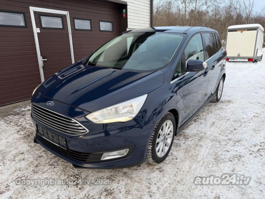 Zils Ford C-Max 2016 Veru, ar dzinēja tilpumu 1.50 L un nobraukumu 218 tūkst. km par 6490 €, foto 1 vietnē AUTOMOTO.COM.LV