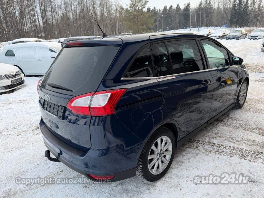 Zils Ford C-Max 2016 Veru, ar dzinēja tilpumu 1.50 L un nobraukumu 218 tūkst. km par 6490 €, foto 4 vietnē AUTOMOTO.COM.LV