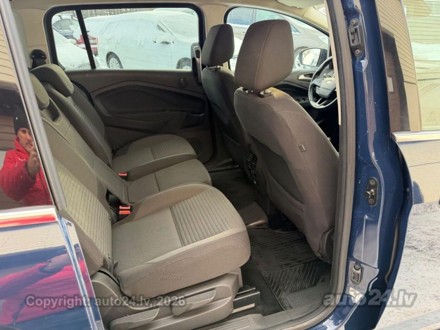 Zils Ford C-Max 2016 Veru, ar dzinēja tilpumu 1.50 L un nobraukumu 218 tūkst. km par 6490 €, foto 8 vietnē AUTOMOTO.COM.LV